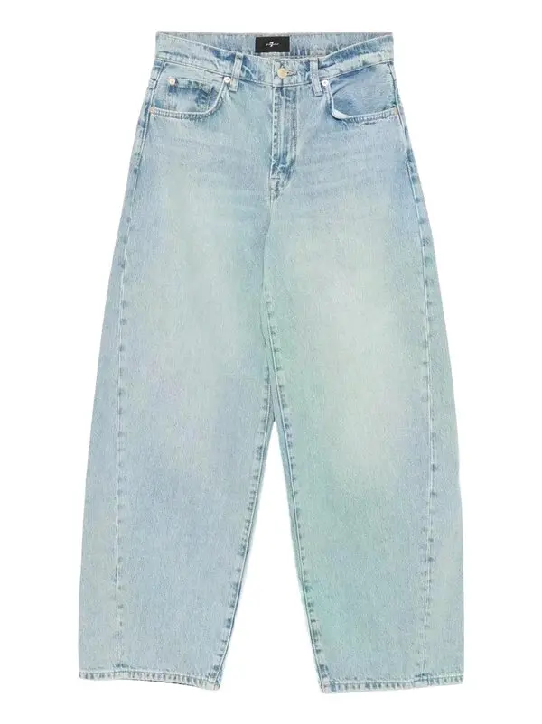 7 For All Mankind Bonnie Curvilinear Jeans - Blue