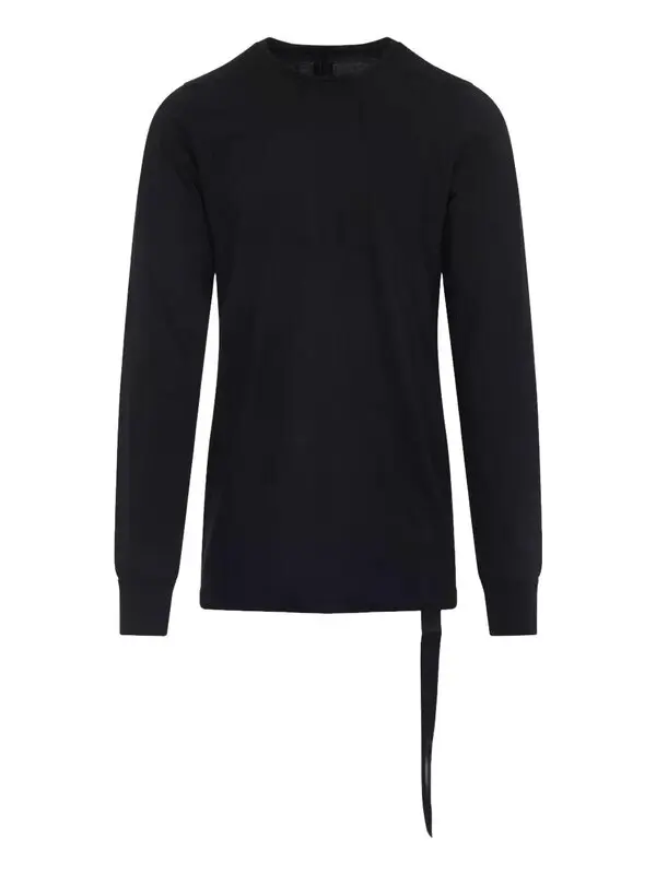 Rick Owens Drape-detail Sweatshirt - Black