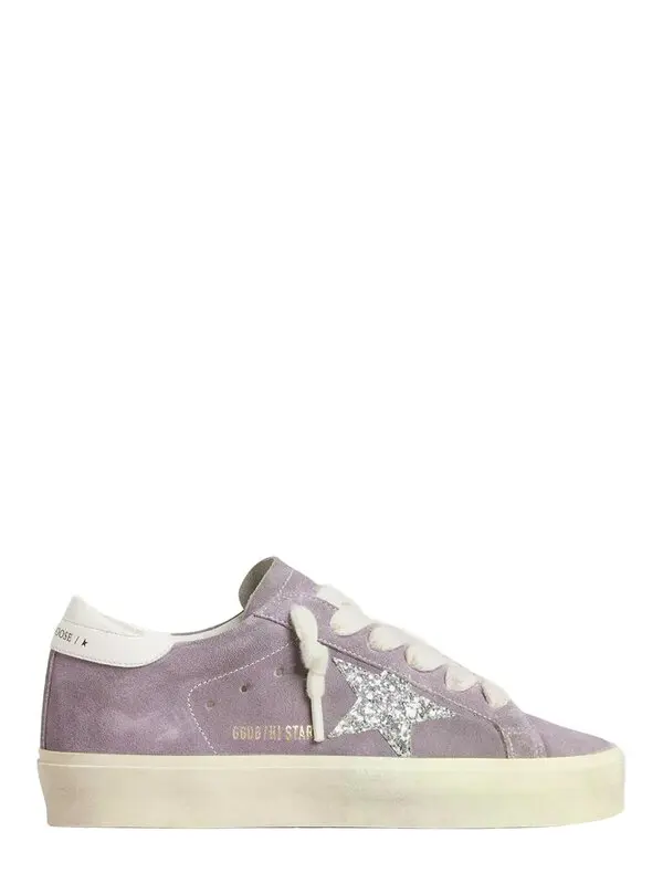 GOLDEN GOOSE Hi Star Sneakers - Purple