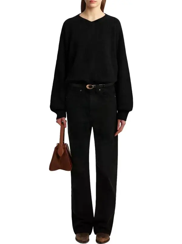 Khaite Wolfe Cashmere Sweater - Black