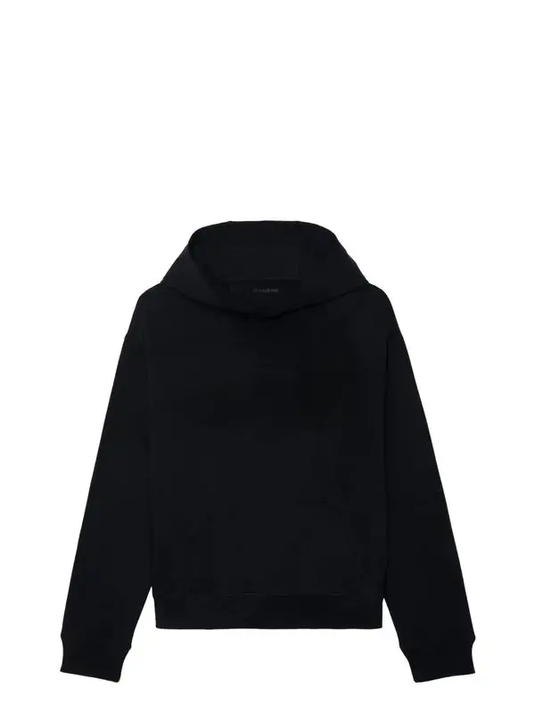 Zadig&Voltaire Organic Cotton Hoodie - Black