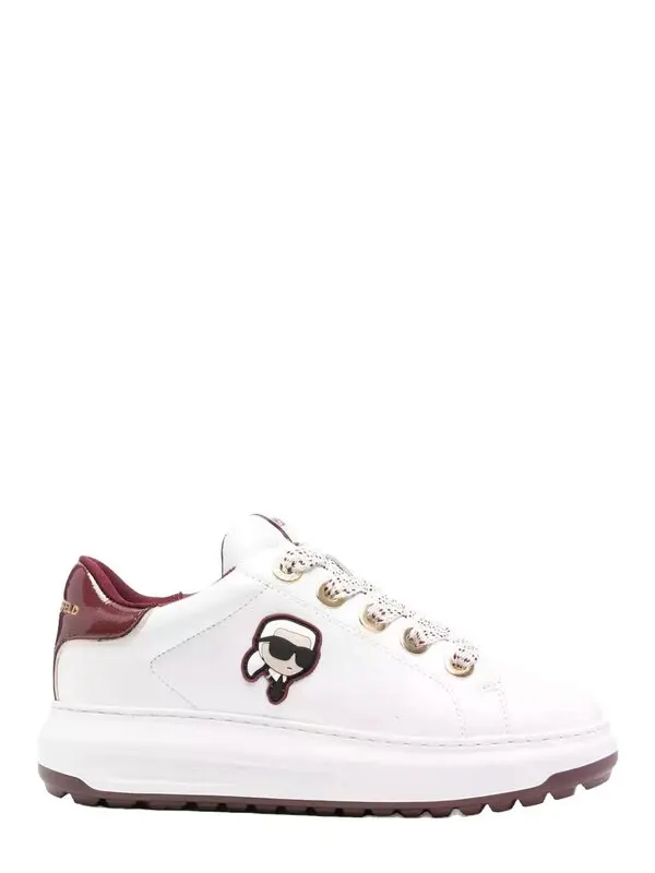 Karl Lagerfeld Ikon Kapri Sneakers - White