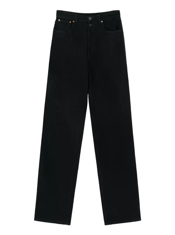 LEMAIRE High-waisted Jeans - Black