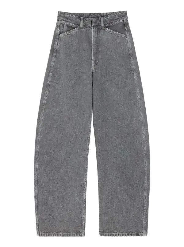 LEMAIRE High-waisted Jeans - Grey