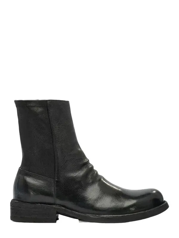 Officine Creative Legrand Leather Ankle Boots - Black