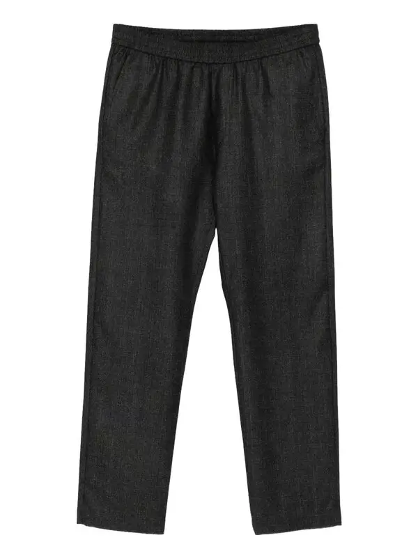 Barena Venezia Elastic-waistband Cotton Trousers - Grey