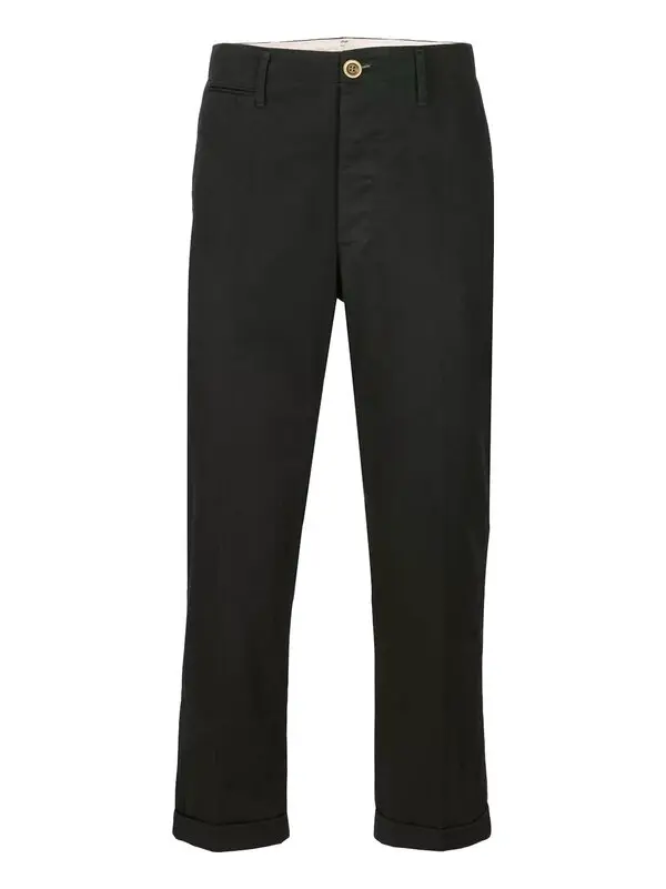 Visvim Cropped Trousers - Black