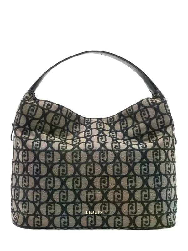 Liu Jo Logo-jacquard Shoulder Bag - Neutrals