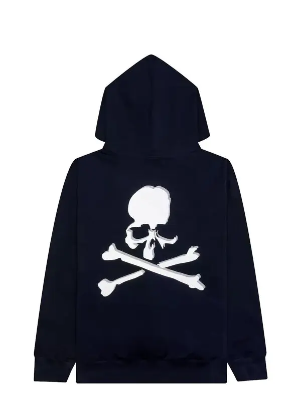 MASTERMIND WORLD Logo Long-sleeves Hoodie - Blue