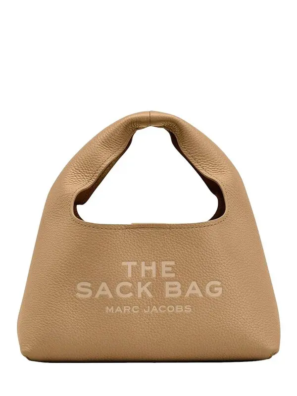 Marc Jacobs The Sack Mini Leather Hobo Bag - Brown