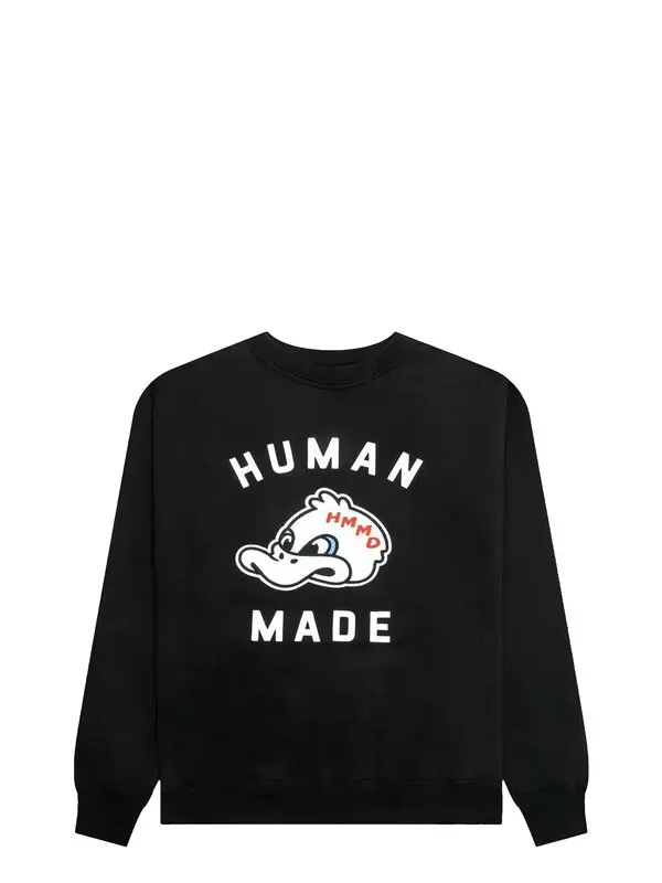 HUMAN MADE Duck-embellished Sweatshirt - Black