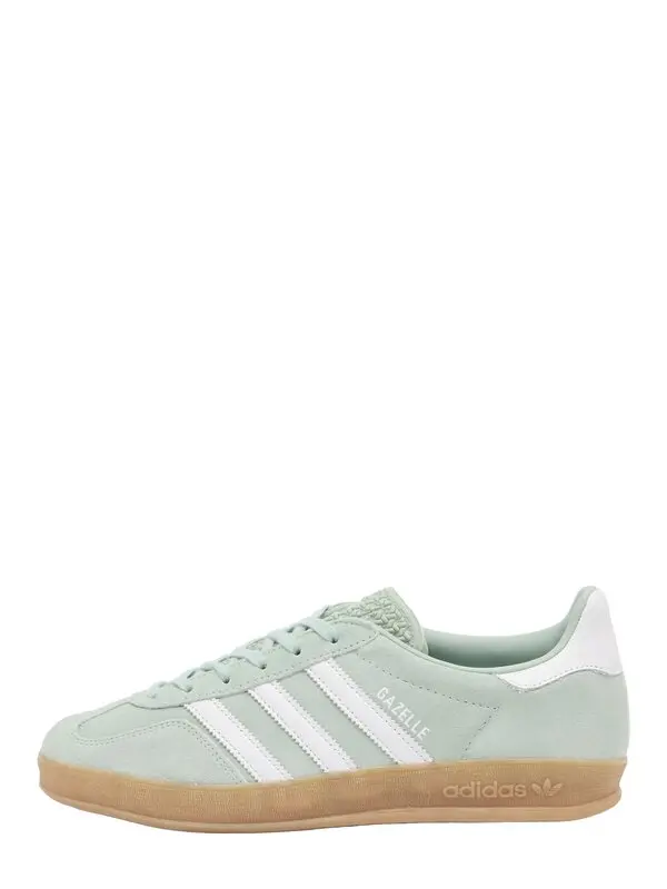 Adidas Gazelle Indoor Sneakers - Ash Green/white