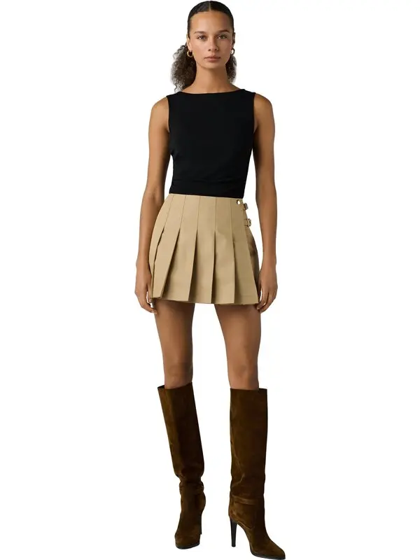 Diane Von Furstenberg Claudina Skort - Khaki