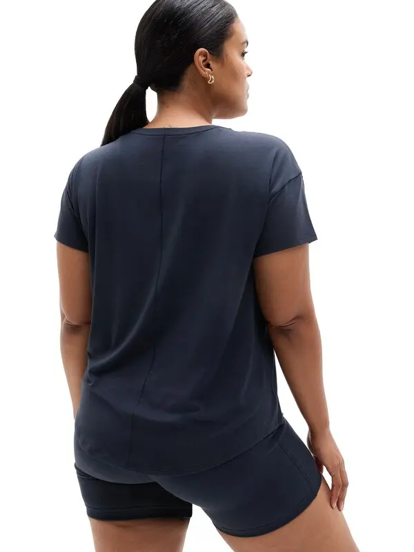 Athleta Relaxed Fit Tee - Eclipse