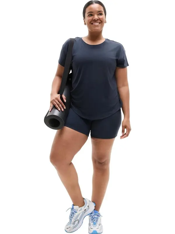 Athleta Relaxed Fit Tee - Eclipse