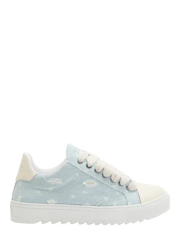 NUMERIS Atelier Vintage Denim Sneakers - Blue