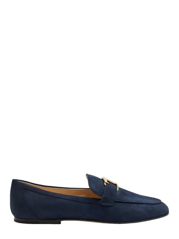 TOD'S Suede Loafers - Navy