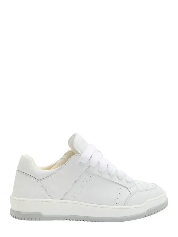 NUMERIS Arena Leather Sneakers - White