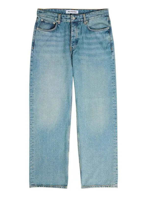 WON HUNDRED Straight-leg Jeans - Light Blue