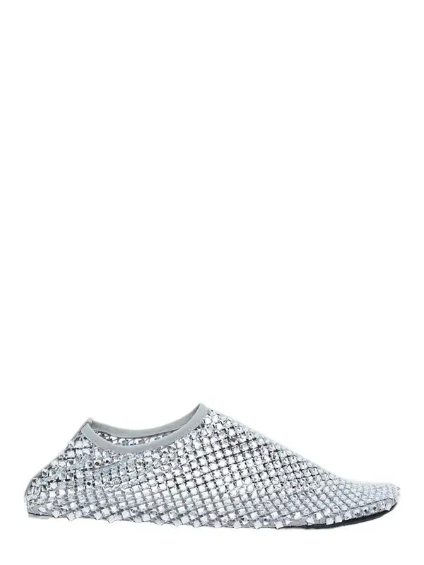 Christopher Esber Minette Bezeled Flats - Grey