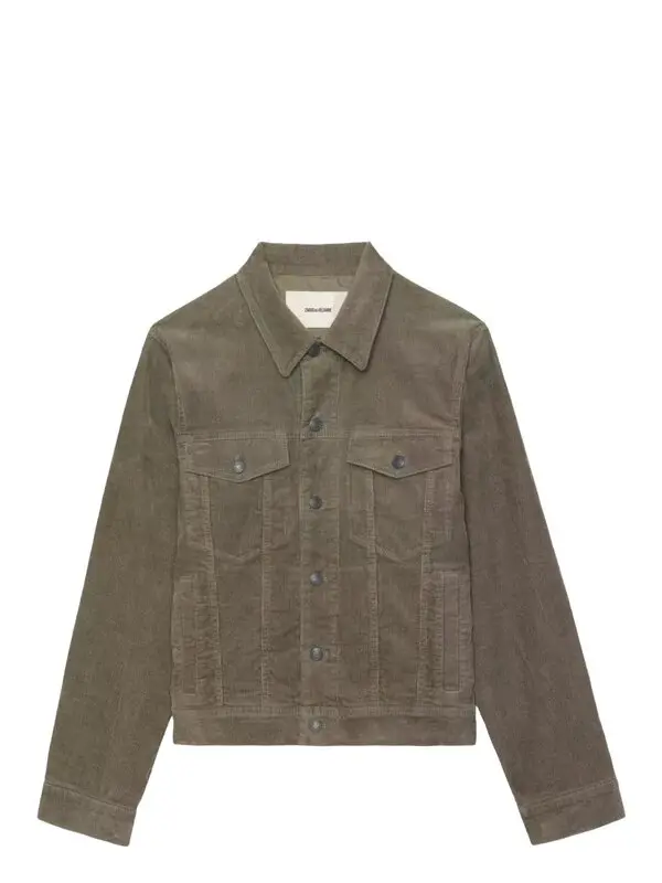 Zadig&Voltaire Corduroy Shirt Jacket - Green
