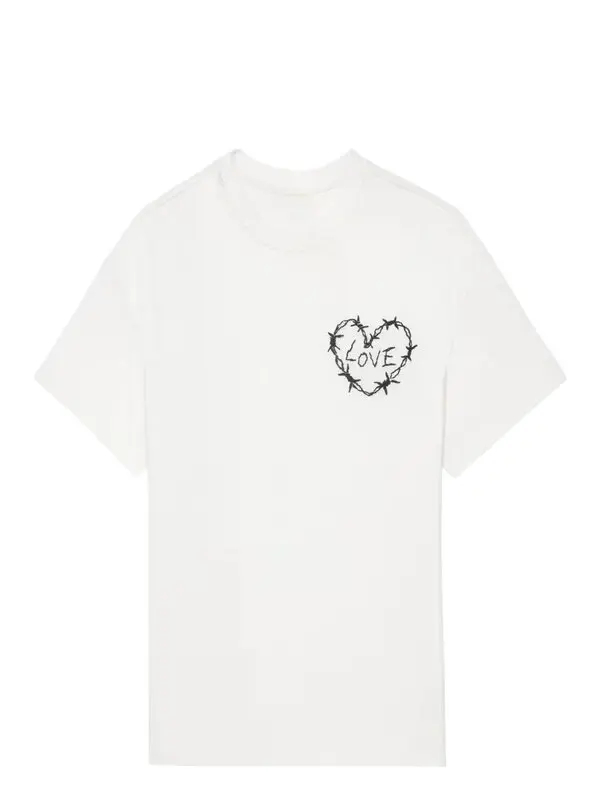 Zadig&Voltaire Teddy Printed T-shirt - White