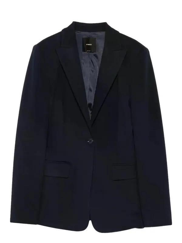 Pinko Single-button Blazer - Blue