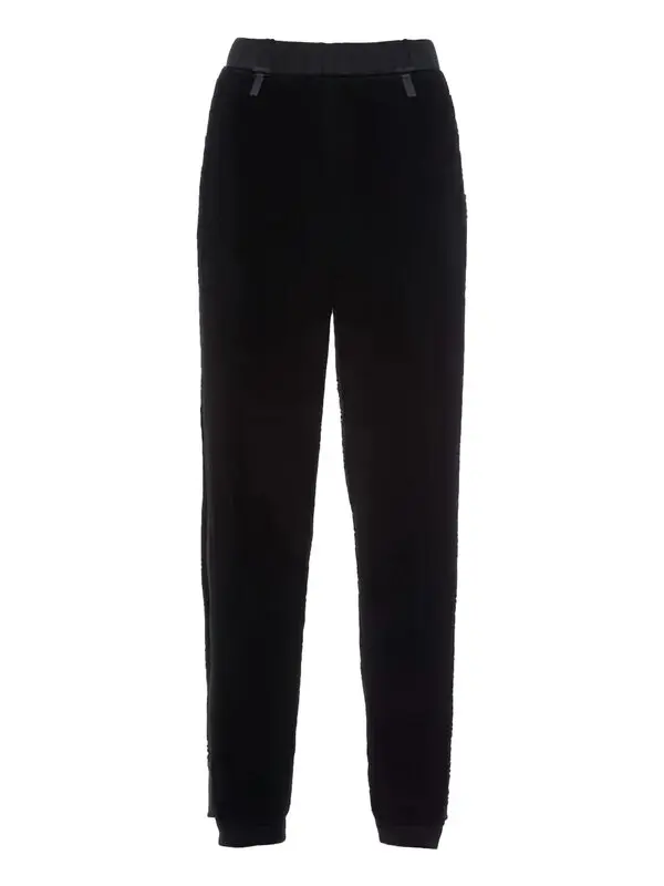 Prada Logo-print Trousers - Black