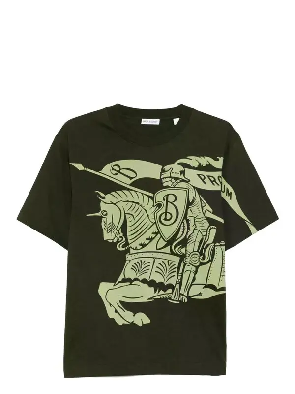 Burberry Equestrian Knight T-shirt - Green