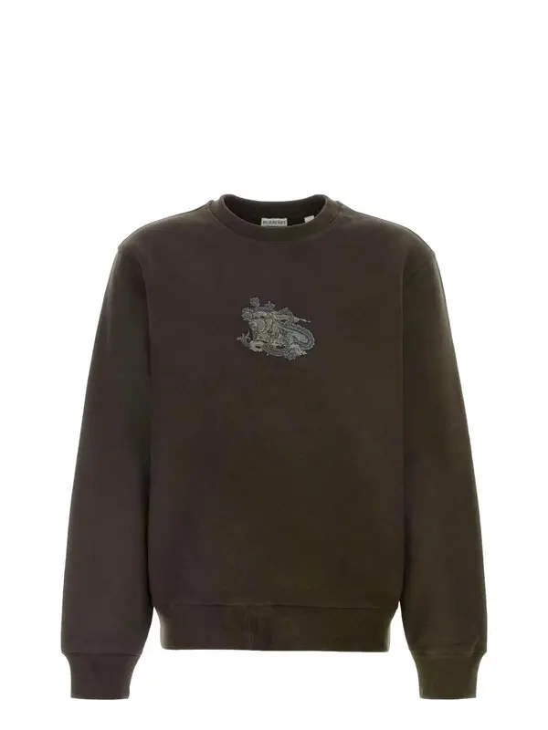 Burberry Graphic-print Sweatshirt - Brown
