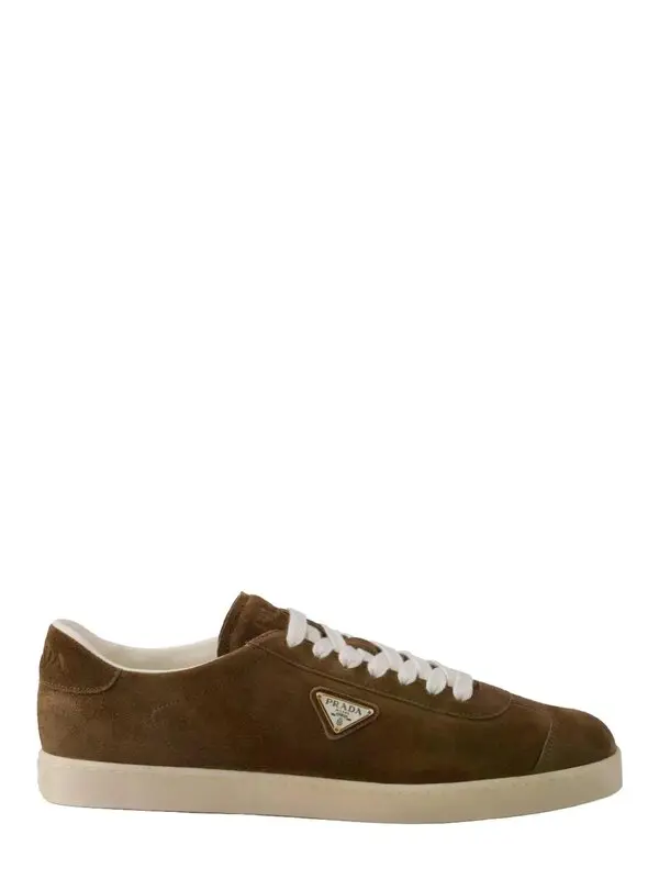 Prada Lane Sneakers - Brown