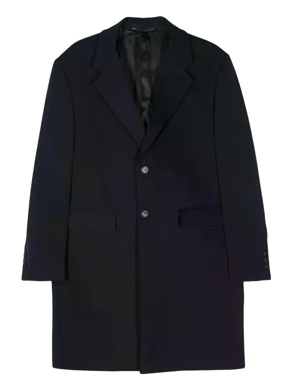Prada Twill Coat - Blue