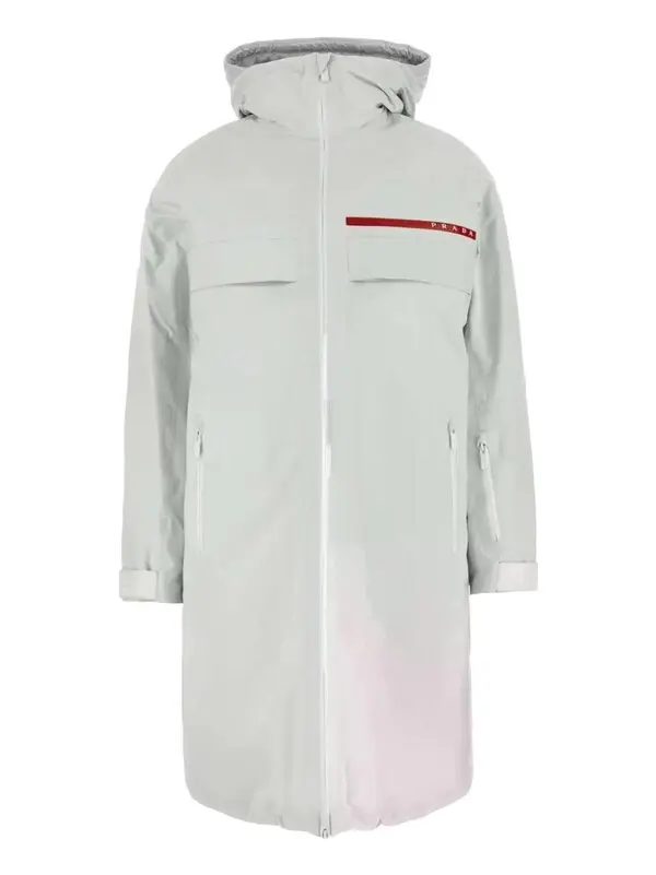 Prada Re-nylon Coat - Grey