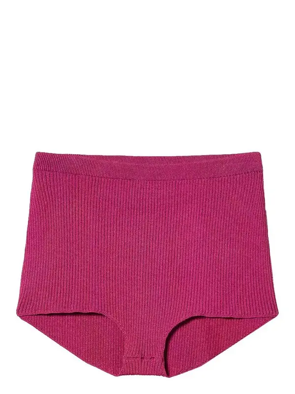 TWINSET Knitted Shorts - Red