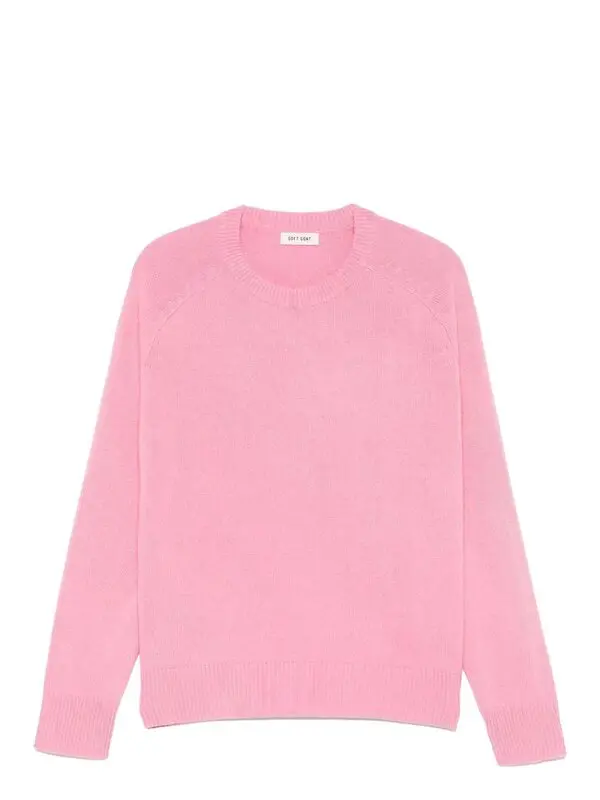 Soft Goat Cashmere Jumper - Pink