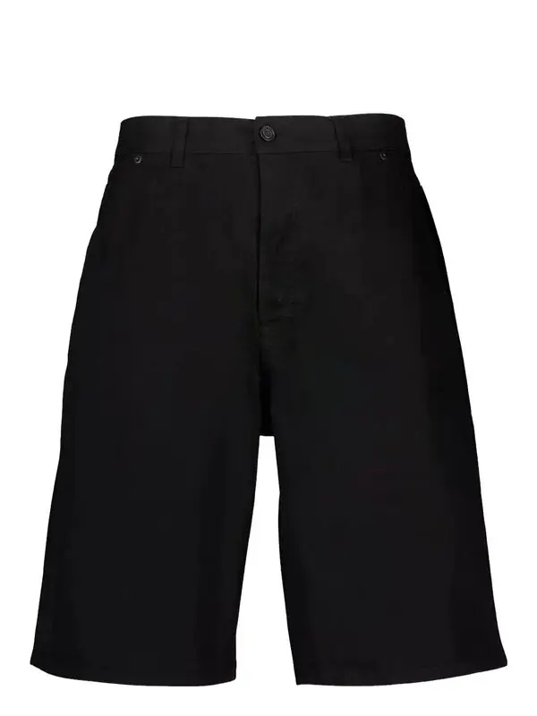 Saint Laurent Denim Bermuda Shorts - Black