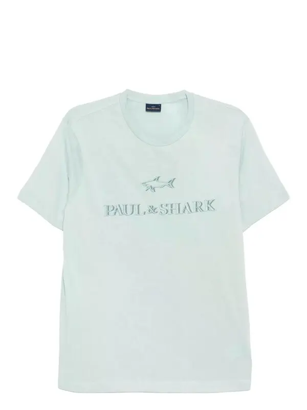 Paul & Shark Logo-embroidery T-shirt - Green