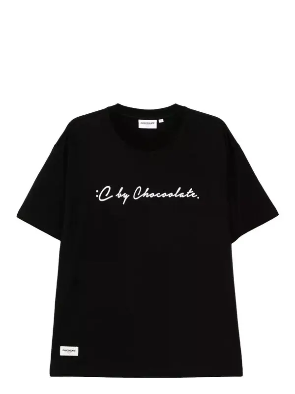 CHOCOOLATE Logo-print T-shirt - Black
