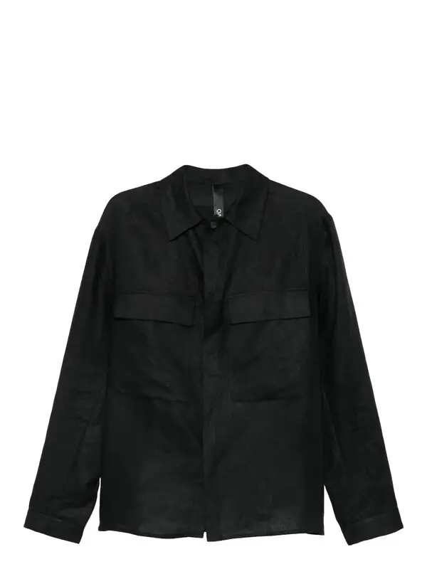 HEVO Linen Shirt - Black