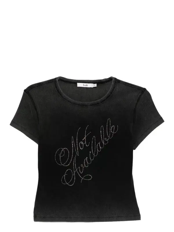 B+AB Short-sleeved Top - Black