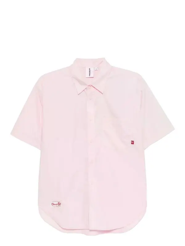 CHOCOOLATE Short-sleeved Shirt - Pink