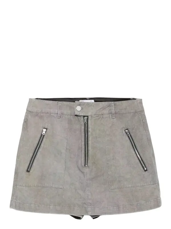 Izzue Cotton Shorts - Grey