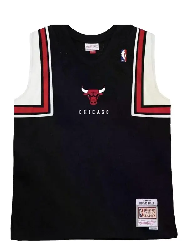 Mitchell & Ness Nba Chicago Bulls 1997 Authentic Shooting Shirt - Black