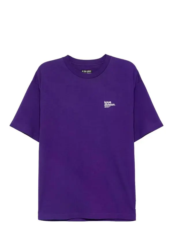 Izzue Logo-printed T-shirt - Purple