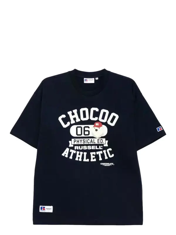 CHOCOOLATE Graphic-print T-shirt - Blue