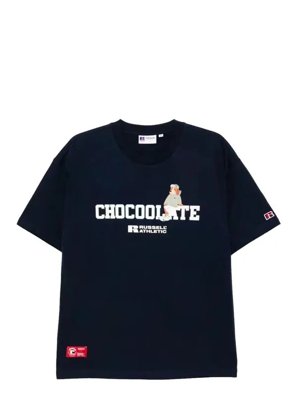 CHOCOOLATE Logo-print T-shirt - Blue