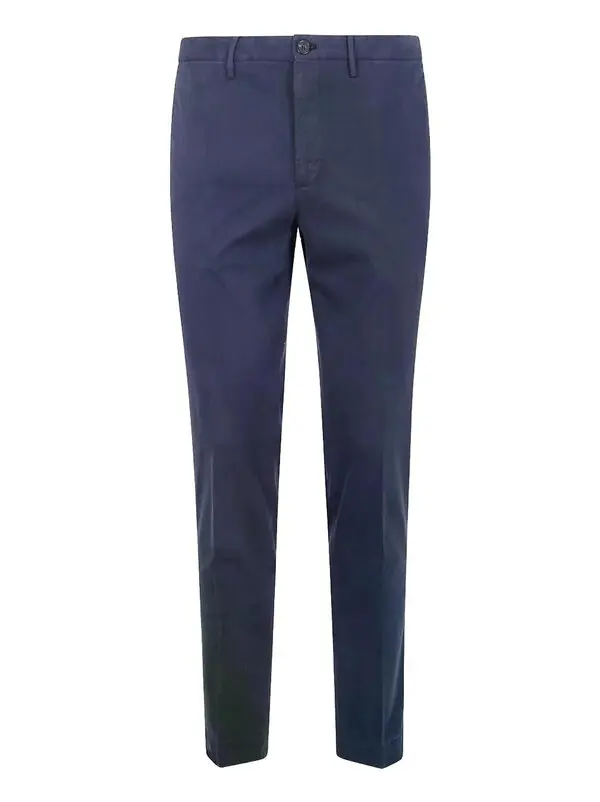 Incotex Cotton Trousers - Blue