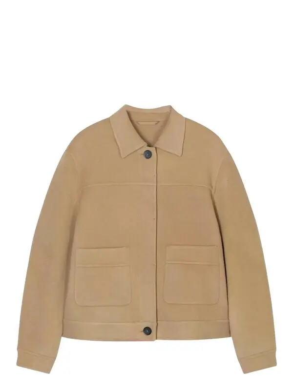 Closed Wool Shirt Jacket - Neutrals