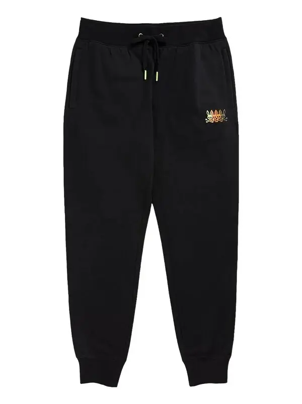 Psycho Bunny Logo-embroidered Track Pants - Black