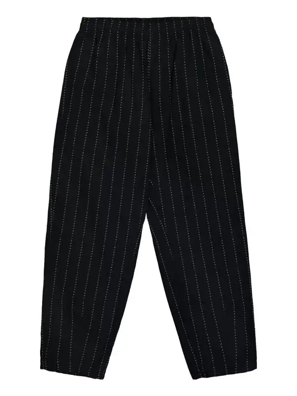 NEIGHBORHOOD Pinstripe Trousers - Black